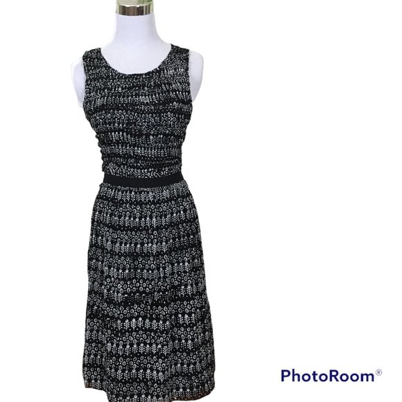 Anthropologie | Dresses | Anthropologie Postage Stamp Mesh Overlay ...